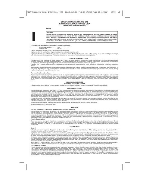 Ergotamine Classification Ergotamine Classification