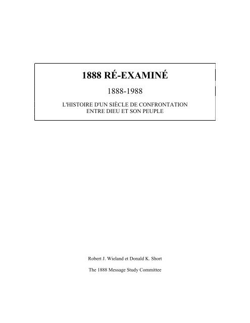 1888 RÉ-EXAMINÉ - 1888 Re-Examiné