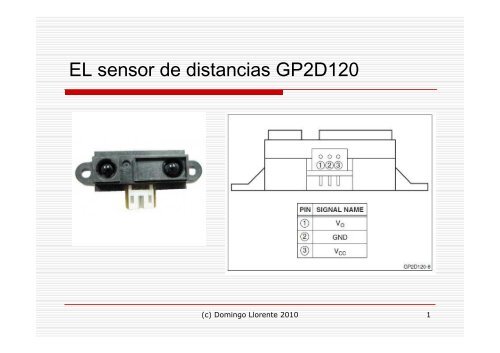 EL sensor de distancias GP2D120 - ies luis de lucena
