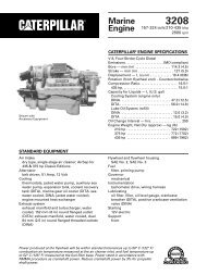 3618 MARINE PROPULSION ENGINE â€” 7200 bkW - Caterpillar