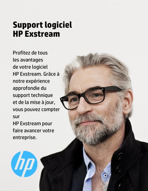 Bienvenue sur le support logiciel HP Exstream