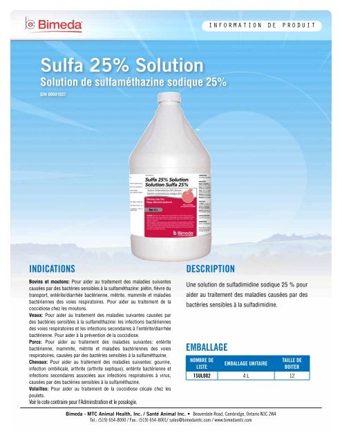 Sulfa 25% Solution