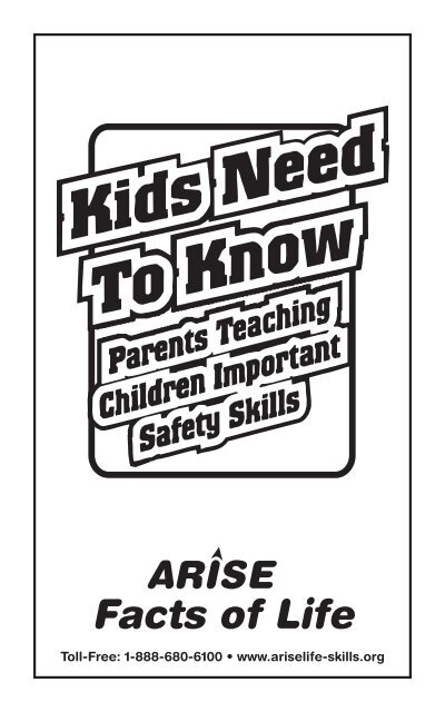 Facts of Life - ARISE Life Skills