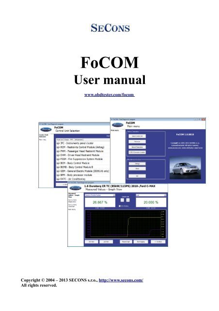 FoCOM - Auto diagnostics