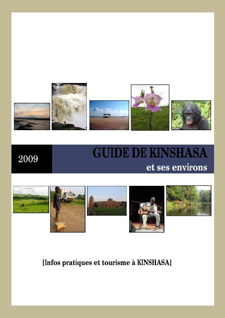 Infos pratiques et tourisme à KINSHASA - Congo-1960
