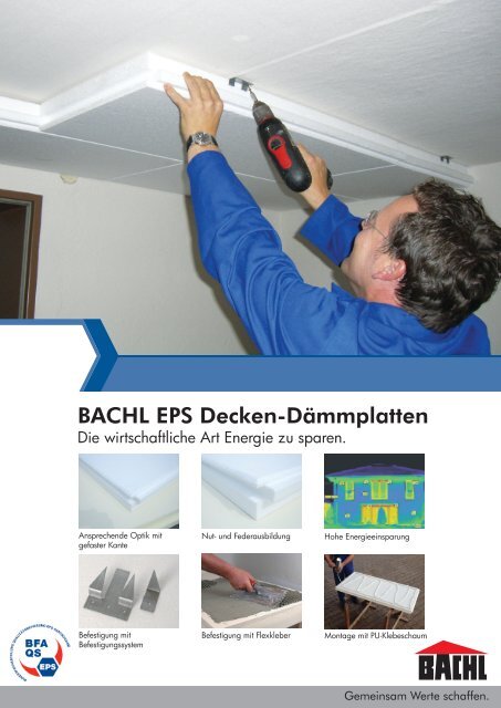 BACHL EPS Decken-Dämmplatten - Karl Bachl GmbH & Co KG