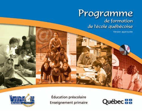 Programme de formation de l'école québécoise - Ministère de l ...