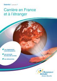 attestation de carrière - Cnav