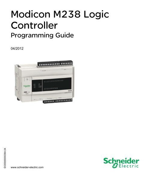 Programming manual M238 | 3 MB - BERGER - POSITEC