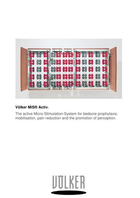 Völker MiS® Activ. The active Micro-Stimulation-System for bedsore ...