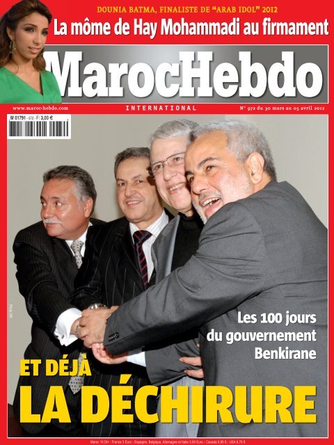 ET DÉJÀ - Maroc Hebdo International