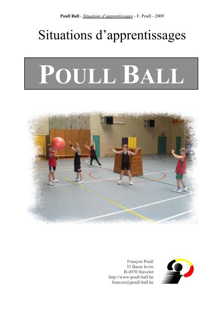 Poull Ball - fiches pédagogiques