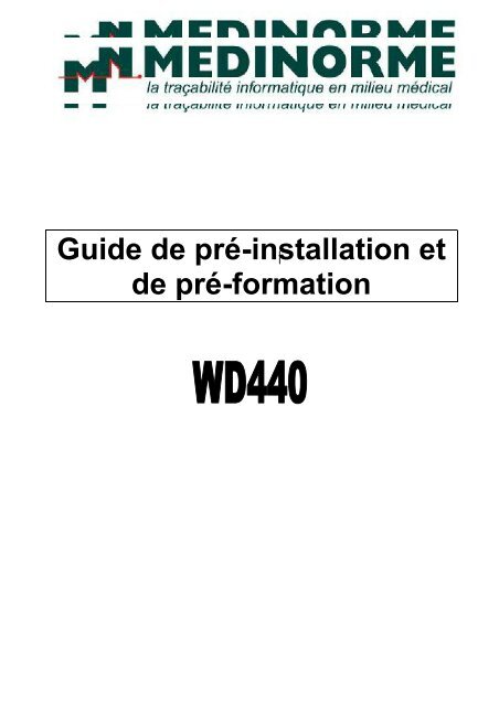 Installation – WD440 - achats-publics.fr