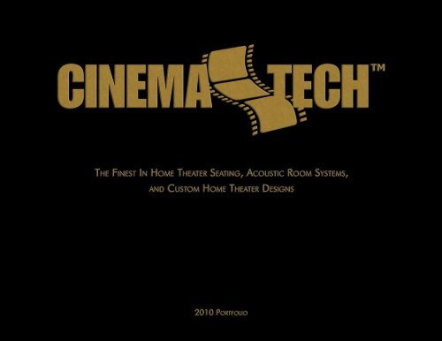 Download the Cinematech PDF Showcase Brochure - HiFiCinema
