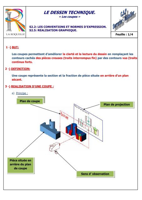 DESSIN DE DEFINITION