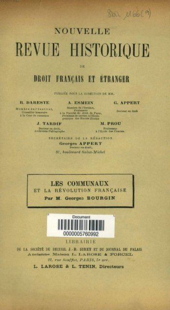 Version en couleurs - Bibliothèque numérique de l'école nationale ...