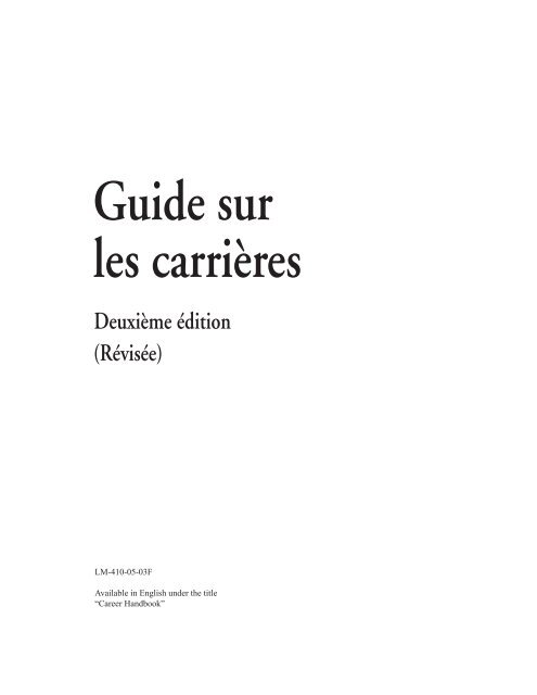 Version PDF , 444 kb - Classification nationale des professions