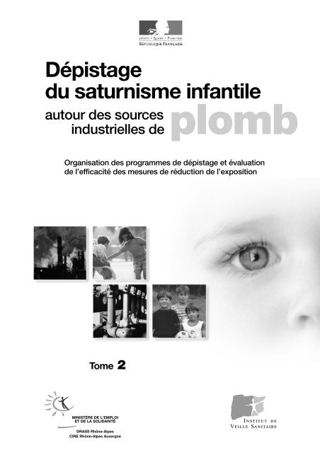 Dépistage du saturnisme infantile - Institut de veille sanitaire