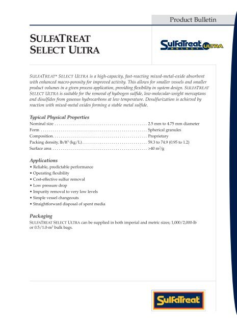 SULFATREAT SELECT ULTRA