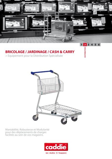 BRICOLAGE / JARDINAGE / CASH & CARRY - Caddie