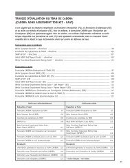 CADDRA ADHD ASSESSMENT TOOLkIT (CAAT) FORMS