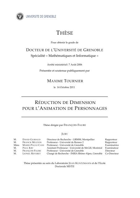 THÈSE - Maxime Tournier