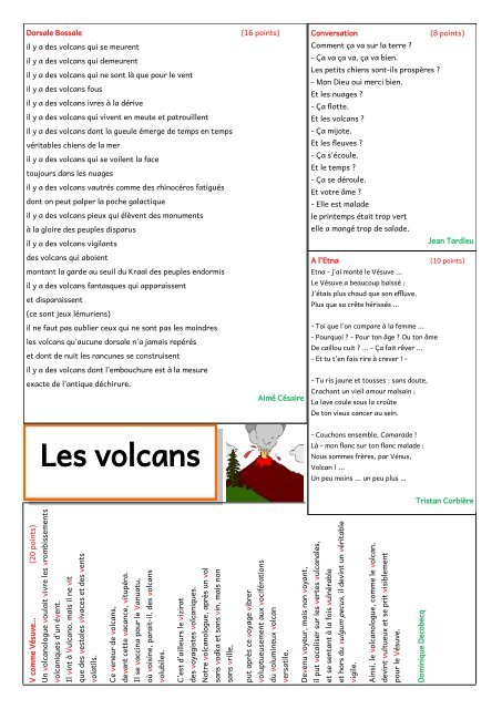 Les volcans