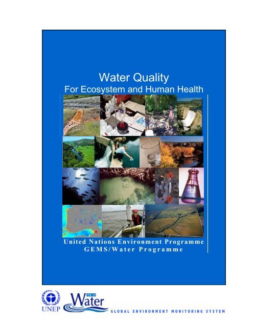 Water Quality For Ecosystems and Human Health