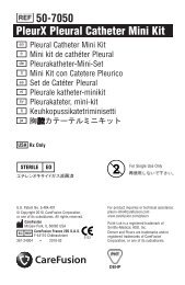 PleurX™ Pleural Catheter Mini Kit - Ewimed