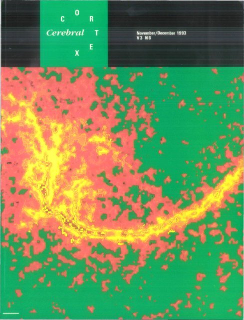 Front Matter (PDF) - Cerebral Cortex