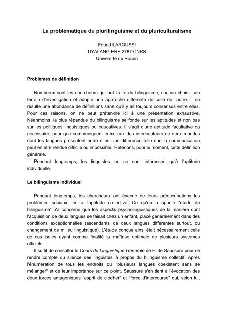 exemple problématique affirmative