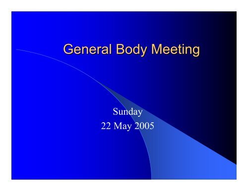 General Body Meeting - Chinmaya Mission Dallas/Fort worth