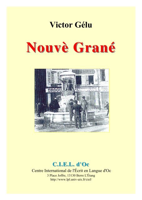 Corne De Brume Livourne Je Dis Je Dis