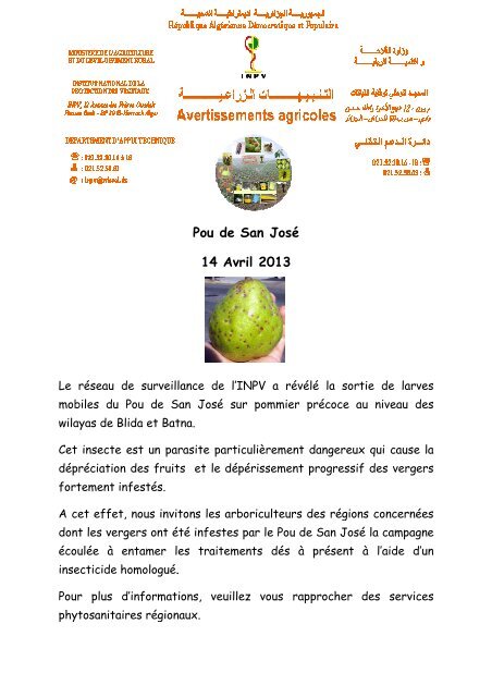 pou de san josé - Inpv