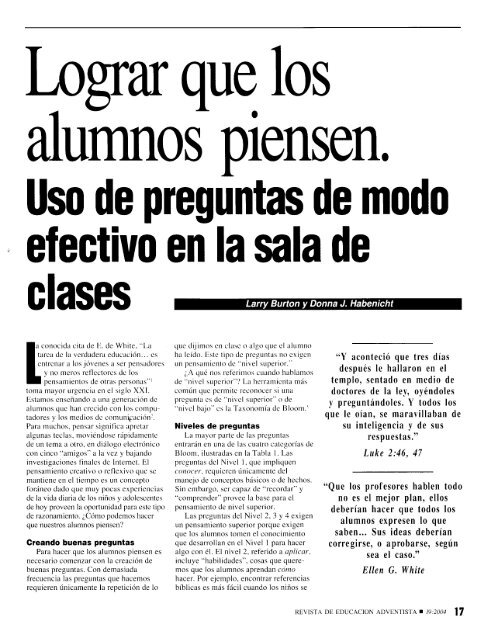 Hacer Preguntas En Clase