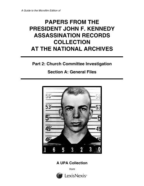 papers from the president john f. kennedy assassination ... - ProQuest