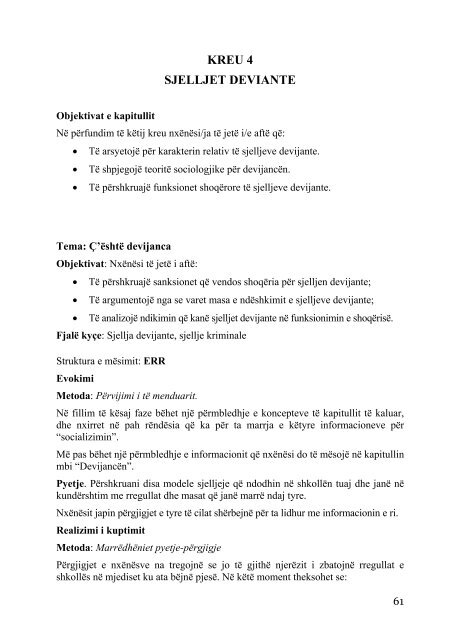 KREU 4 SJELLJET DEVIANTE