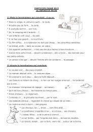 on dit de lui qu'il est transitif.[PDF] les compléments d'objet ...