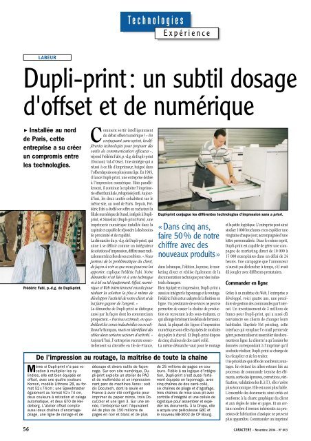 print, et Simediat - Dupli-print
