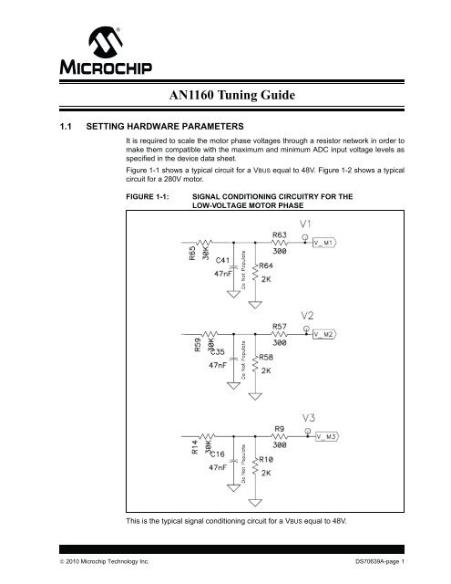 AN1160 Tuning Guide - Microchip