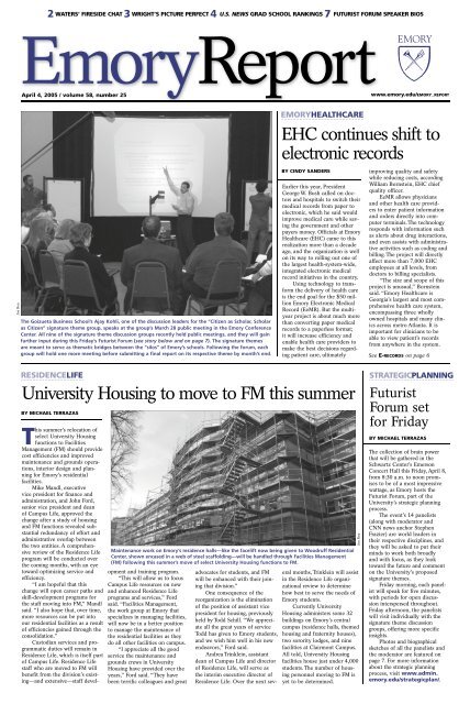 EmoryReport - Emory University