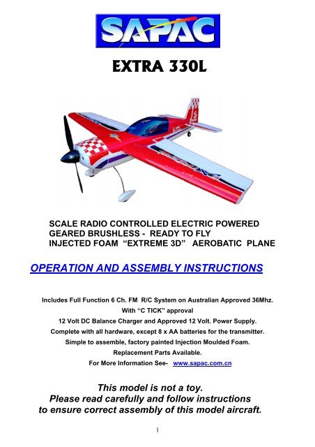 EXTRA 330L - RC World