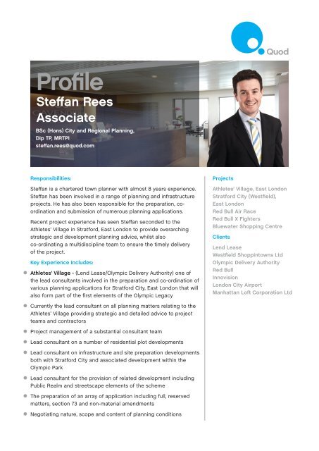 Steffan Rees profile_08.02.12.indd - Quod