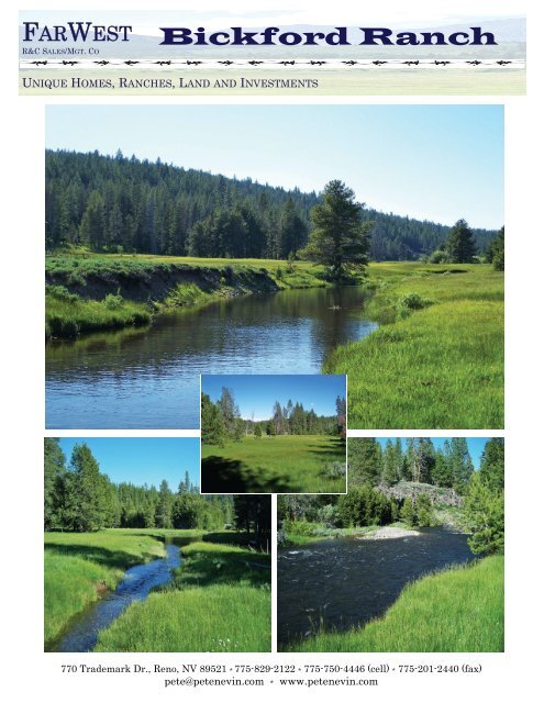 Bickford Ranch - FarWest Real Estate