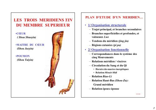 plan d'etude d'un meridien…