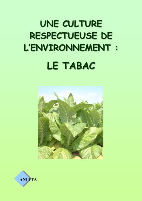 brochure tabac environnement.pub - France Tabac