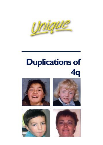 7q11.23 duplication syndrome - Unique - The Rare Chromosome ...