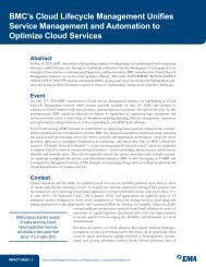 BMC Remedy IT Service Management - Process ... - BMC Software