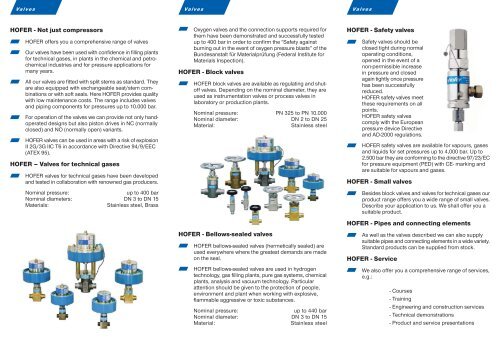 Flyer Valves and Fittings.pdf - Andreas Hofer