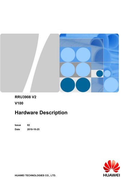 RRU3908 Hardware Des..